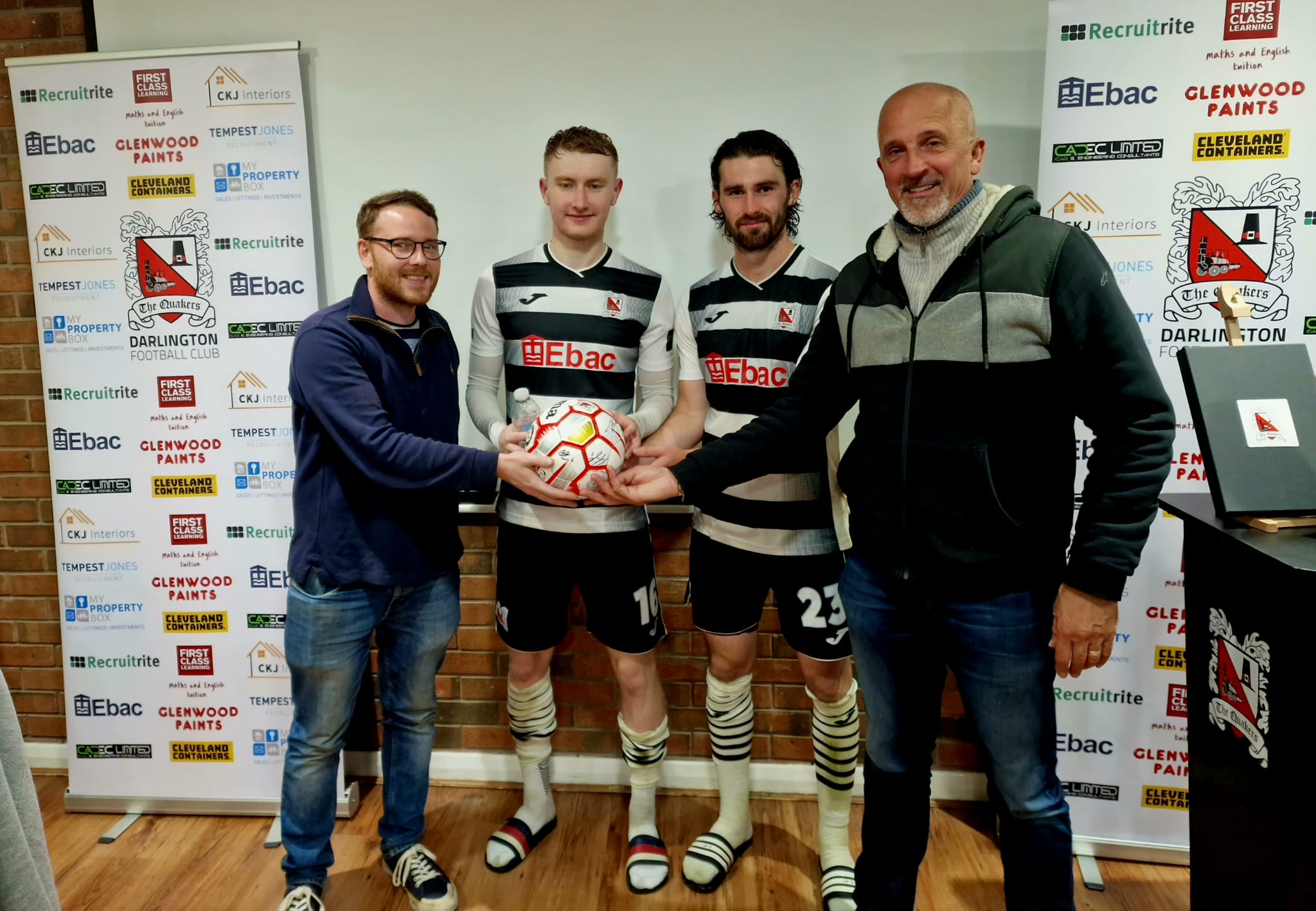 Thanks to our matchball sponsors, MSG Bike Gear - News - Darlington Football Club